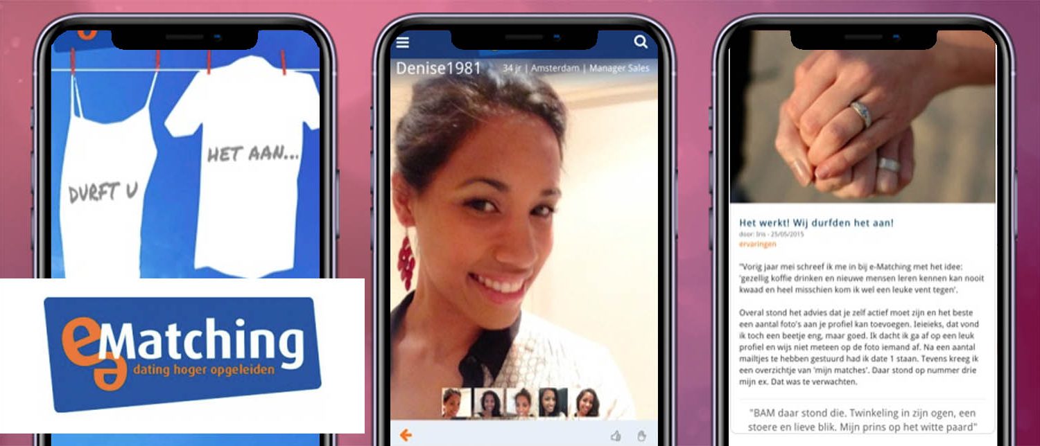 e-Matching app review, hoe werkt e-Matching? | Dating App Kiezen