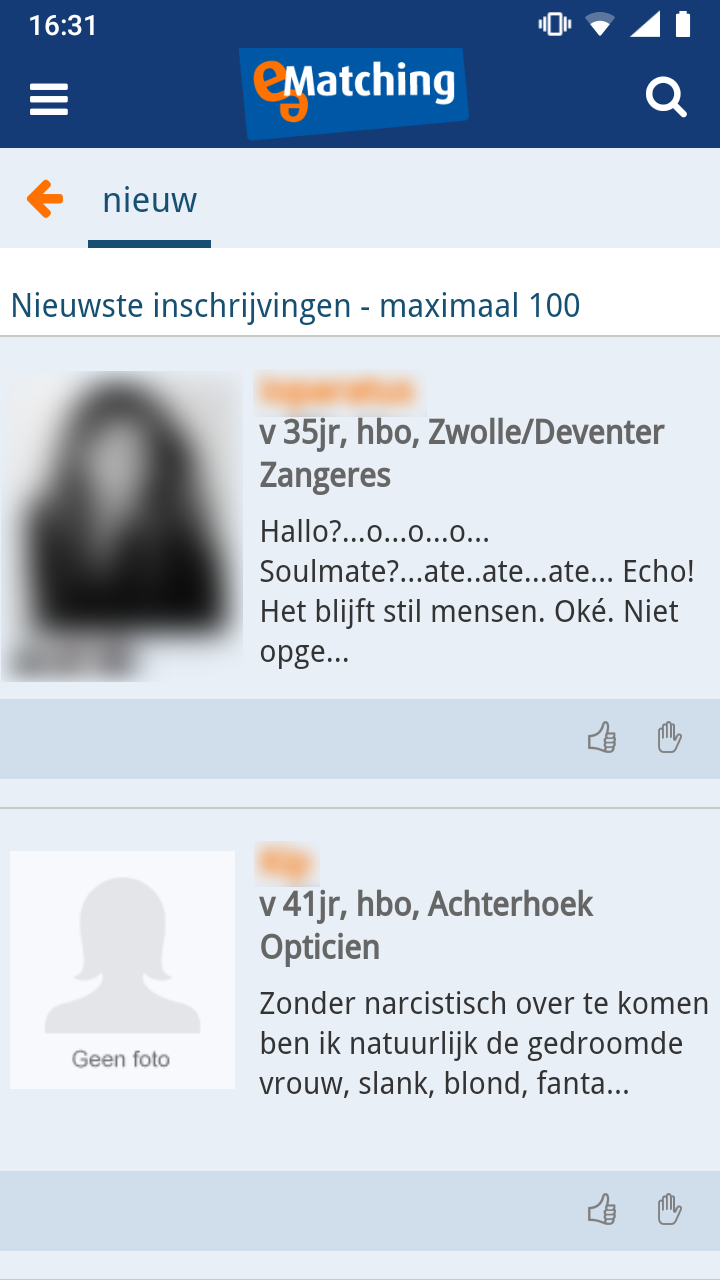 e-Matching app review, hoe werkt e-Matching? | Dating App Kiezen