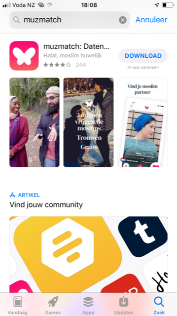 Muzz (Muzmatch) app review, hoe werkt Muzz (Muzmatch)? | Dating App Kiezen