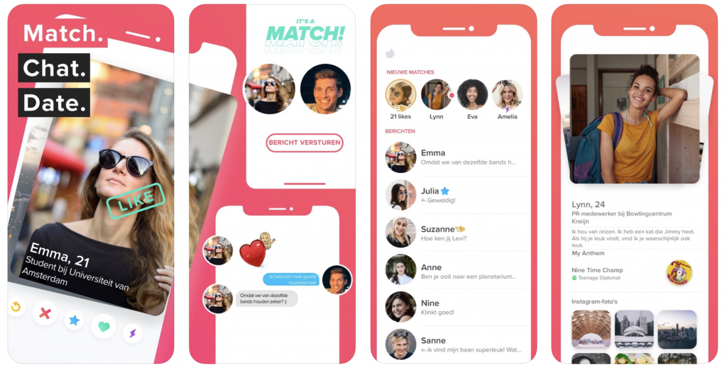 Hoe ontstaat een match op Tinder? | Dating App Kiezen