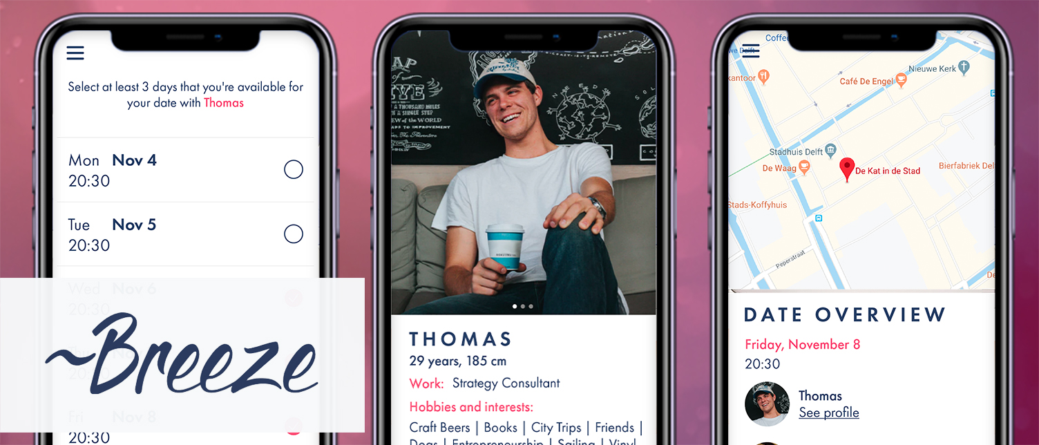 Breeze app review, hoe werkt Breeze? | Dating App Kiezen