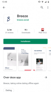 Breeze app review, hoe werkt Breeze? | Dating App Kiezen