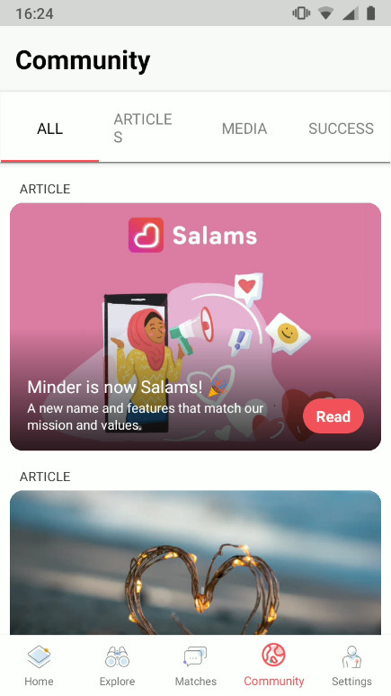 Salams (Minder) app review, hoe werkt Salams? | Dating App Kiezen