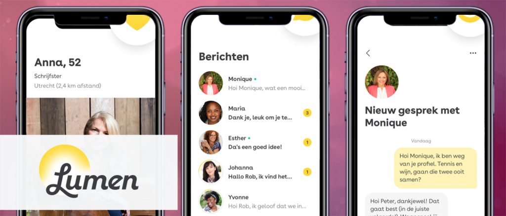 Lumen app review, hoe werkt Lumen? | Dating App Kiezen