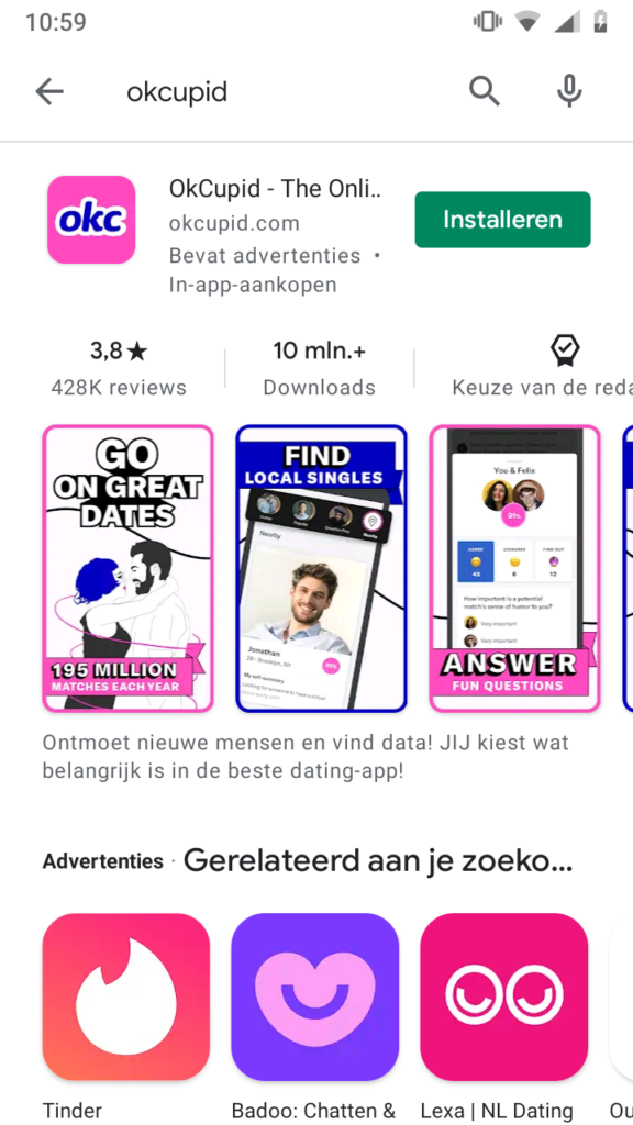 OkCupid app review, hoe werkt OkCupid? | Dating App Kiezen
